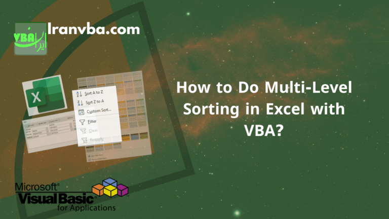 How to Merge Multiple Excel Sheets into One Using VBA – Iran VBA